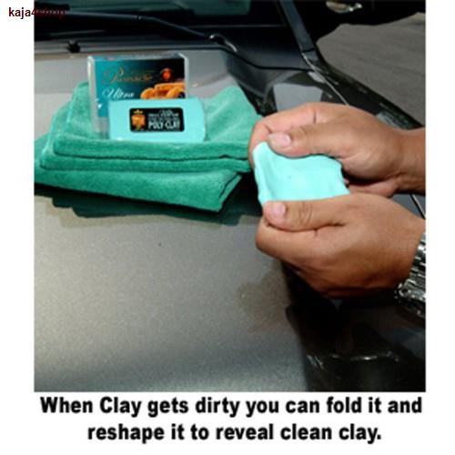 สินค้าสปอต. จัดส่งจากกรุงเทพดินน้ำมันลูบผิวรถ Pinnacle Ultra Poly Clay ...