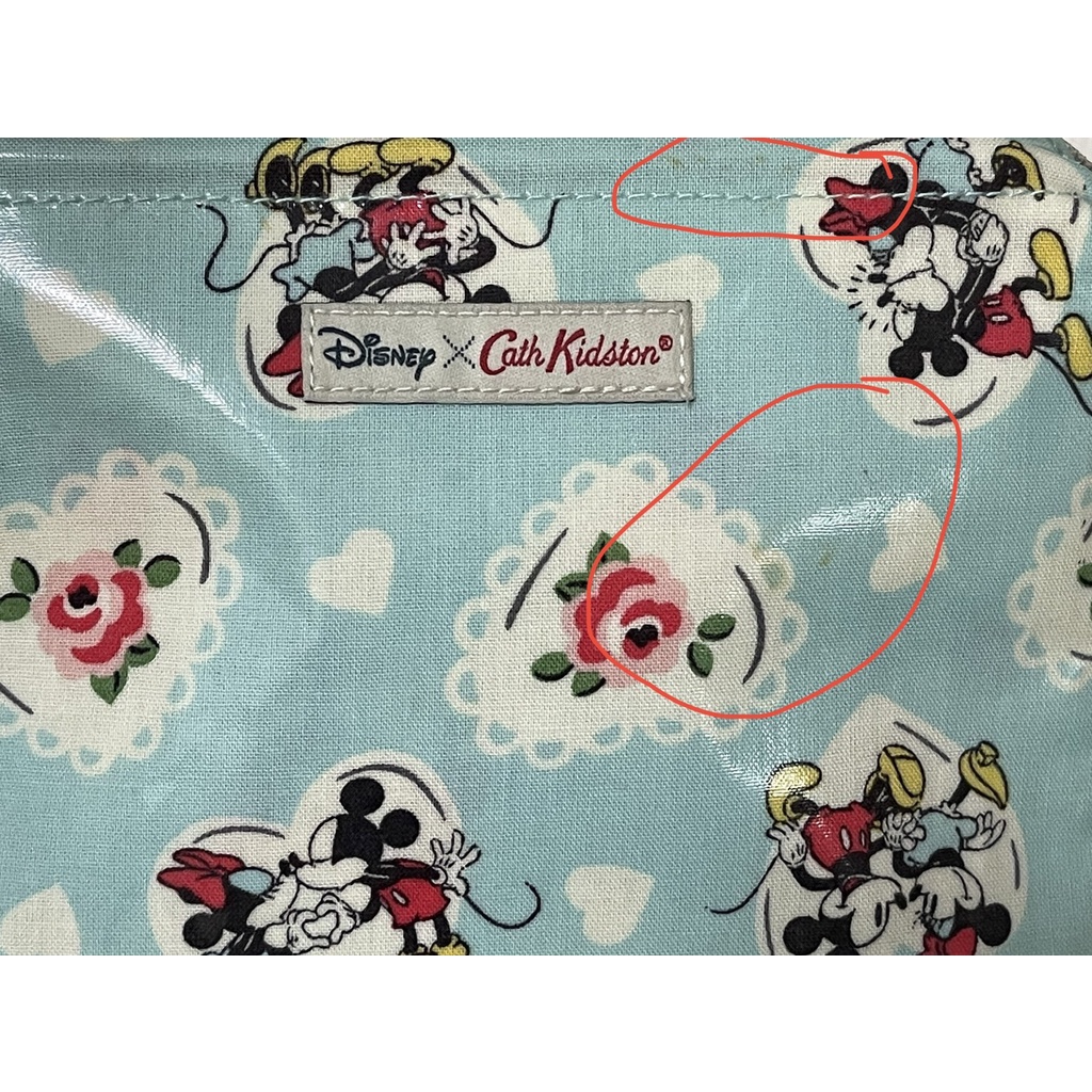 กระเป๋าเครื่องสำอาง Disney x Cath Kidston สภาพใหม่ ไม่เคยใช้ เก็บอย่าง ...