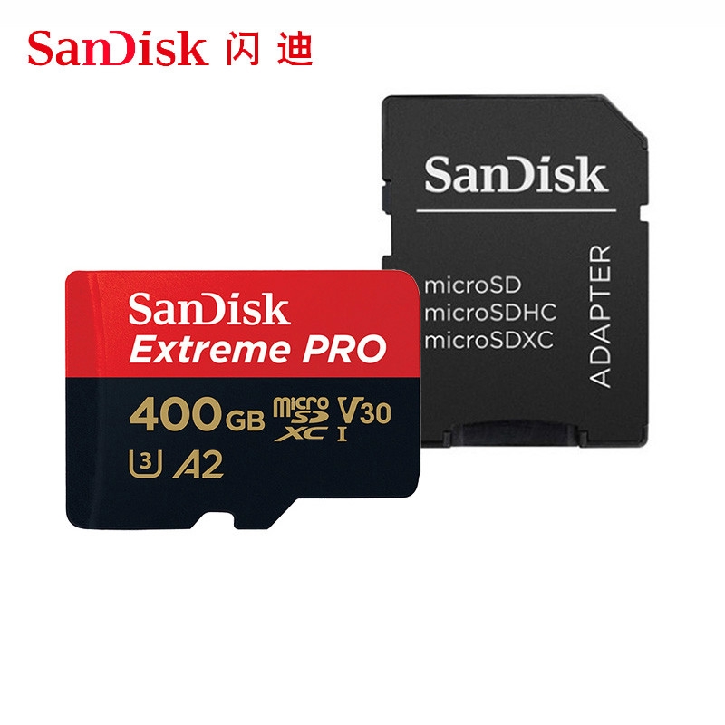 SanDisk Extreme PRO Micro SD 400 GB การ์ดหน่วยความจำ SD / TF MicroSD U ...