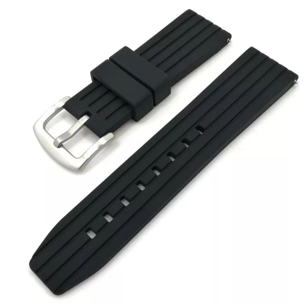 AOOW สายนาฬิกา ยาง ซิลิโคน พรีเมี่ยม หนาพิเศษ 202224 mm. สปริงบาร์ในตัว ...