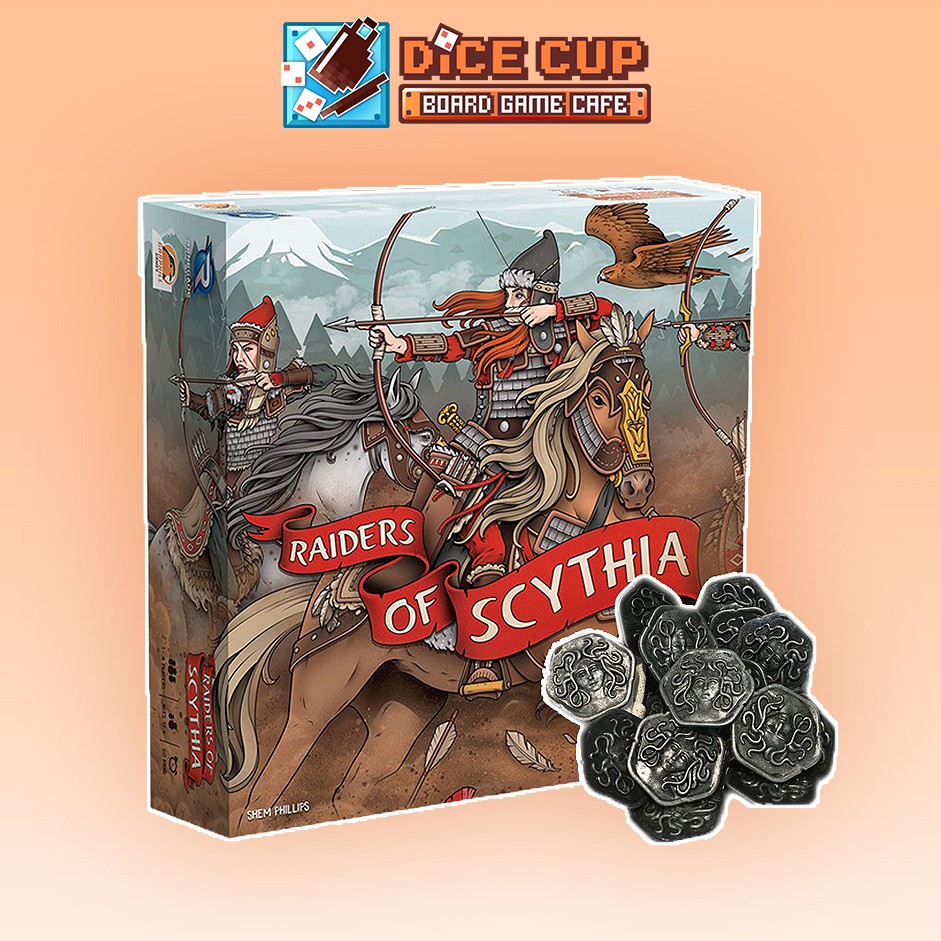 [ของแท้] Raiders of Scythia Deluxe with Metal Coins Board Game | Shopee ...