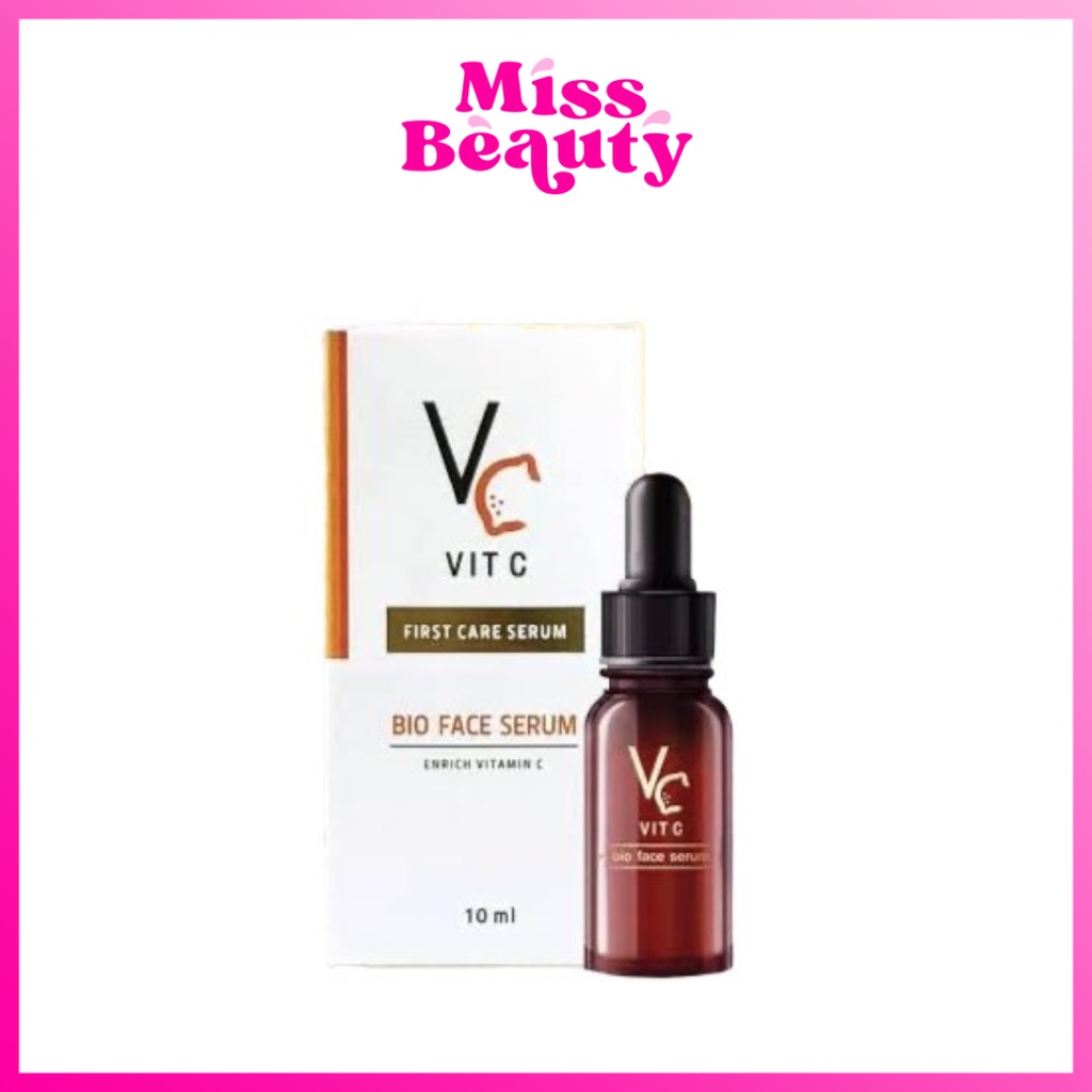 VC Vit C Bio Face serum cream 2 in 1 วิตซีซองคู่ วิตซีน้องฉัตรซองคู่ 8 ...