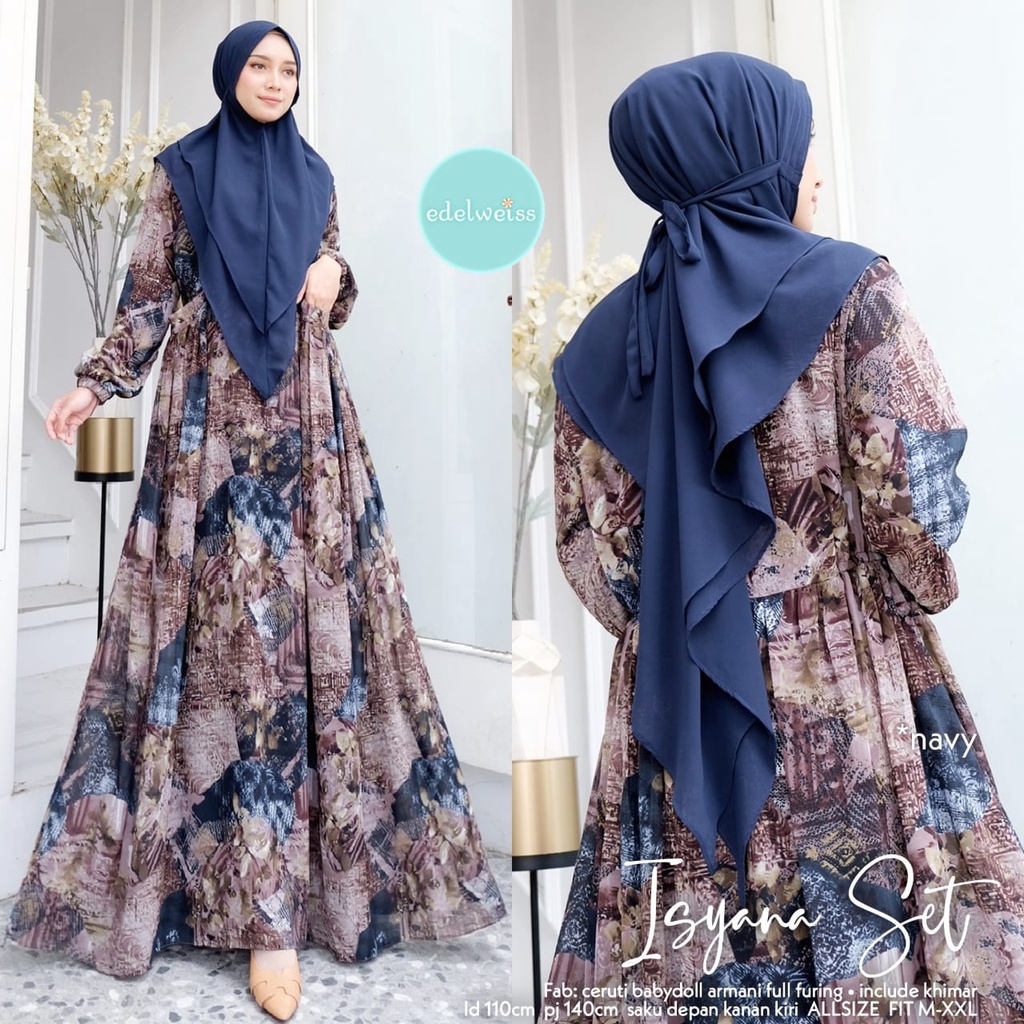 Isya Shari Shari PREMIUM GAMIS - adiscollectionsolo1g.th - ThaiPick