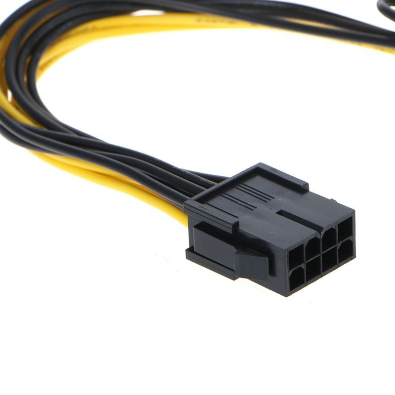 CPU 8-pin to Double PCI-E 8-Pin ( 6 P 2 P ) Splitter Cable Power Supply ...