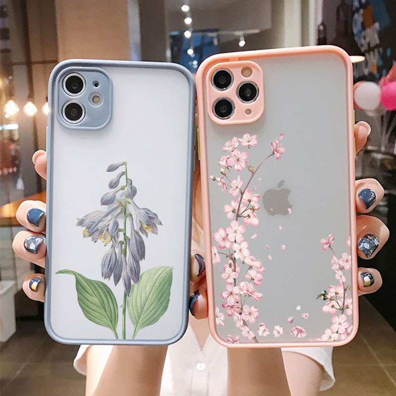 iPhone 7 8 Plus SE 2020 11 Pro Max iPhone8 iPhone11 พลาสติกแข็ง TPU กรอบกันชนโทรศัพท์ป้องกันกรณี ...