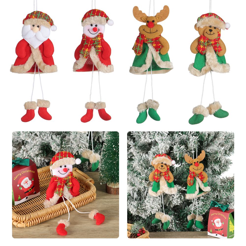 DAPHNE Gifts Christmas Tree Ornaments Xmas Small Toy Doll Merry ...