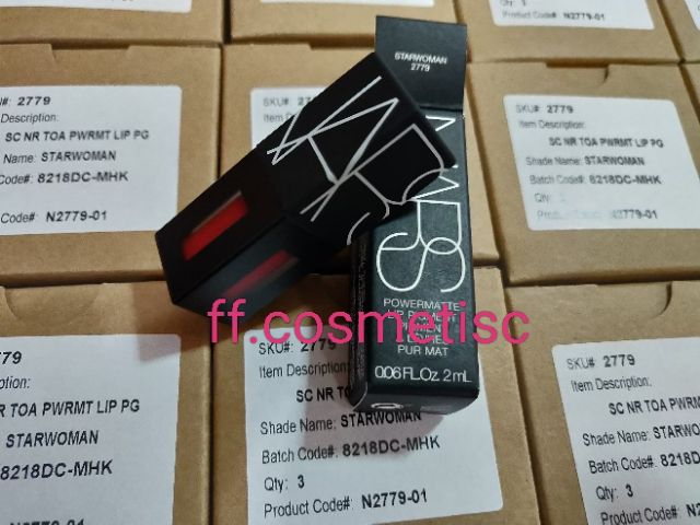 NARS Power Matte Lip Pigment Starwoman 2 ml - cargo.cosmetics_ - ThaiPick