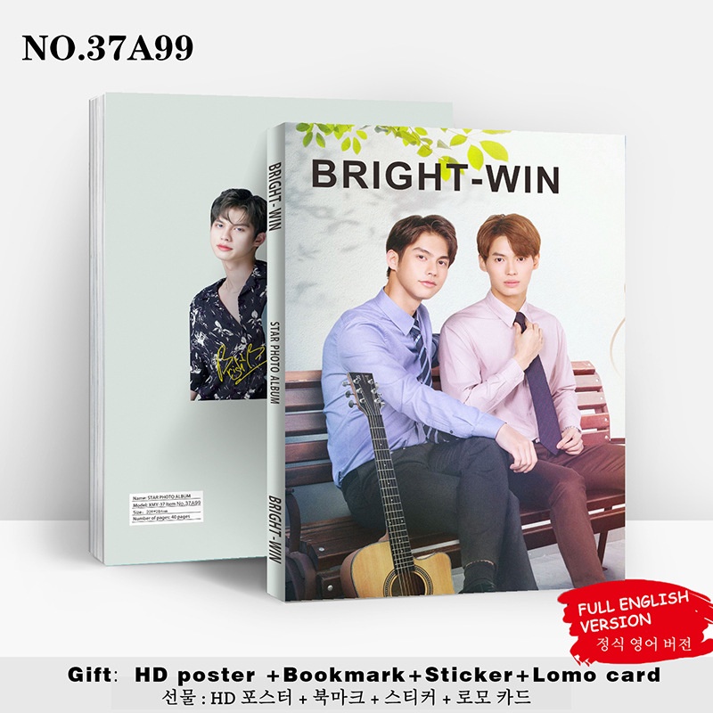 BRIGHTWIN Photo Album Photobook Poster Sticker Bookmark | Shopee Thailand