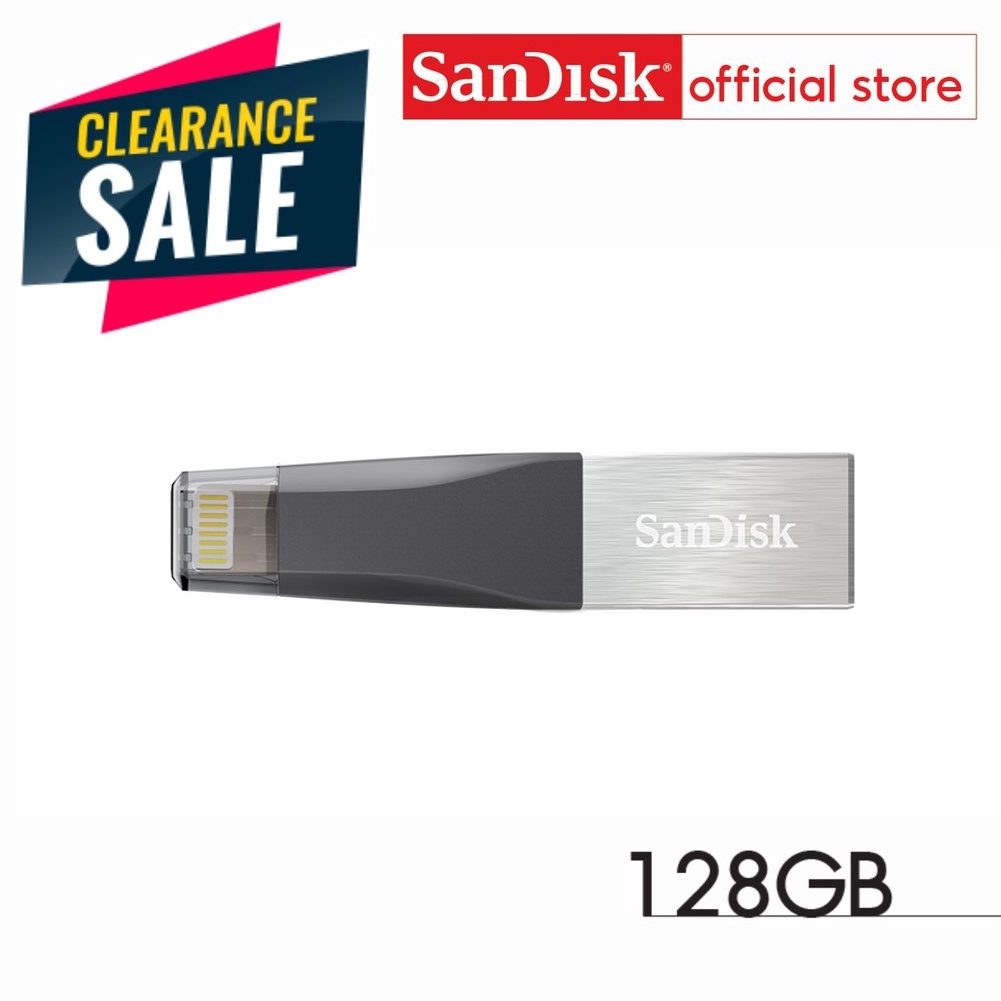 SanDisk iXpand Mini flash drive 32GB (SDIX40N-032G-GN6NN) แฟลชไดร์ฟใช้สำหรับ iPhone และ iPad ...