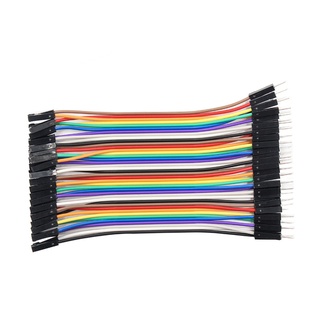 ﹍Dupont Line 10CM 20CM 30CM 40Pin Male to Male + Male to Female and ...