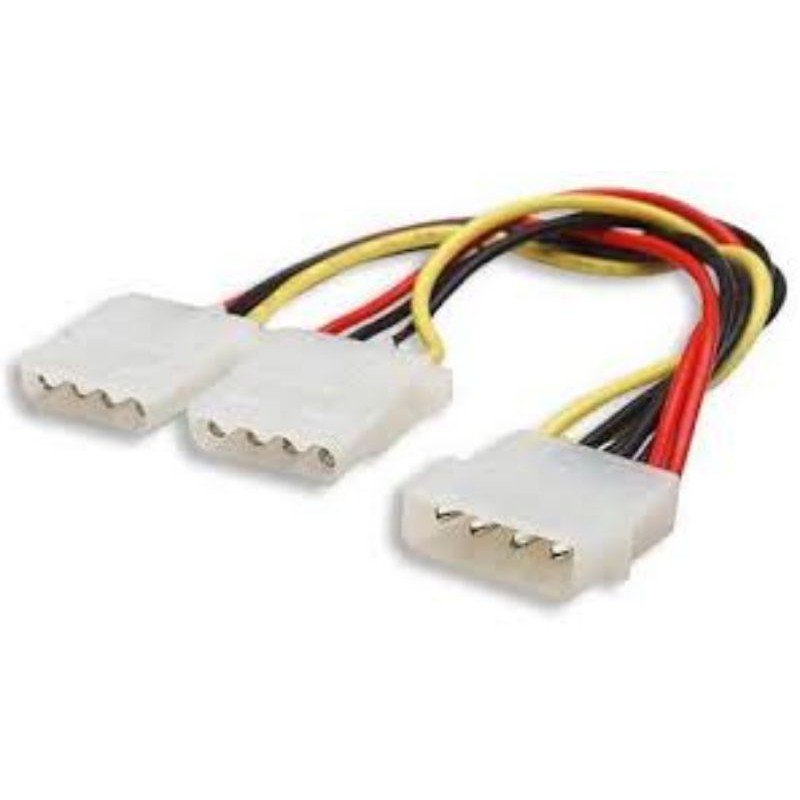 สาย 4 pin IDE 1-to -3 Molex IDE Power supply y spitter | Shopee Thailand