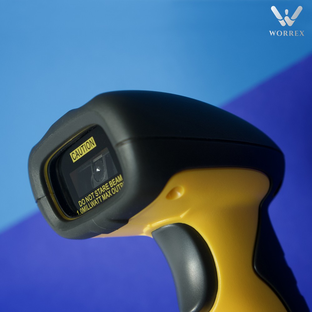 Worrex เครื่องสแกนบาร์โค้ด 2D แบบไร้สาย มาพร้อมแท่นชาร์จ รองรับการเชื่อมต่อ2.4 G รับประกัน1ปี ...