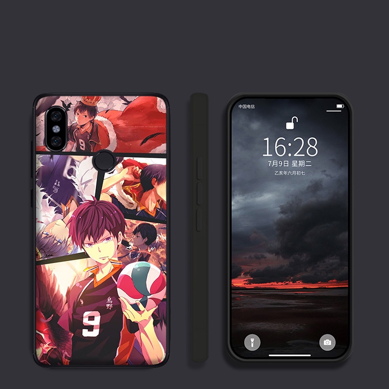 Xiaomi Mi F1 Mix 2S MAX 3 Redmi Note 8 8T 9 Soft Case B13 Anime Haikyuu ...