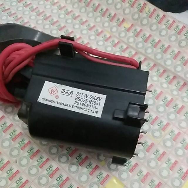 Fbt Flyback Tv Lg 21 Inc Super Slim 6174v-6006v Bsc25-N1651 Original ...