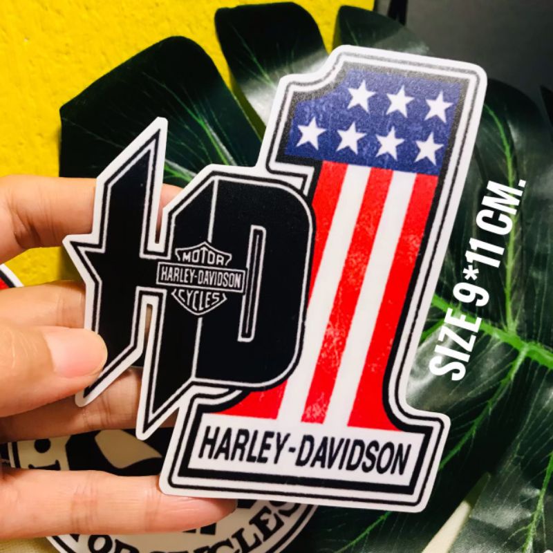 Stickers Harley Davidson ชุด Sat ไซส์ใหญ่ๆสติ๊กเกอร์PVC เคลือบด้านกัน ...