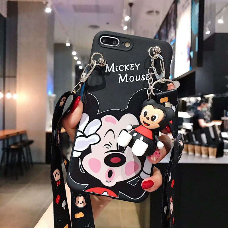 เคสโทรศัพท์มือถือ ลายการ์ตูนมิกกี้ มินนี่เมาส์ สําหรับ Samsung A6 A6p A5 A7 A8 A9 A8p 2018 2017 ...