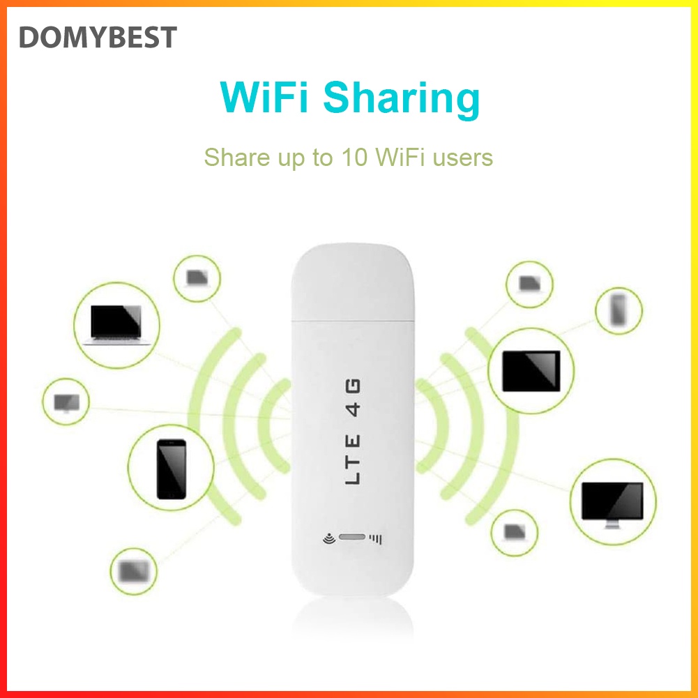 （Domybest） 4G 3G USB Modem Dongle Travel Car LTE WCDMA USB Modem with ...
