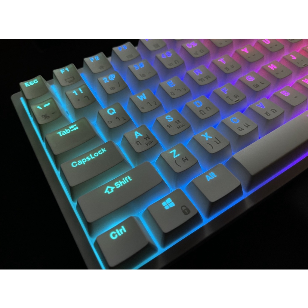ของใหม่ ส่งในไทย Royal Kludge RK100 mechanical keyboard layout 96 ...
