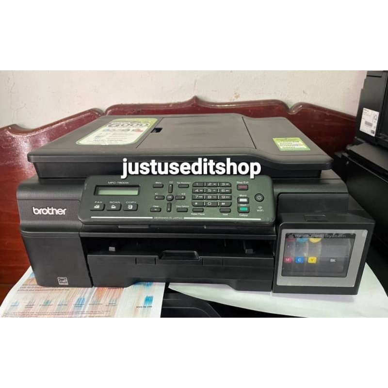 มัลติฟังก์ชั่นอิงค์เจ็ท Brother MFC-T800W Print Scan Copy Fax เชื่อมต่อ ...