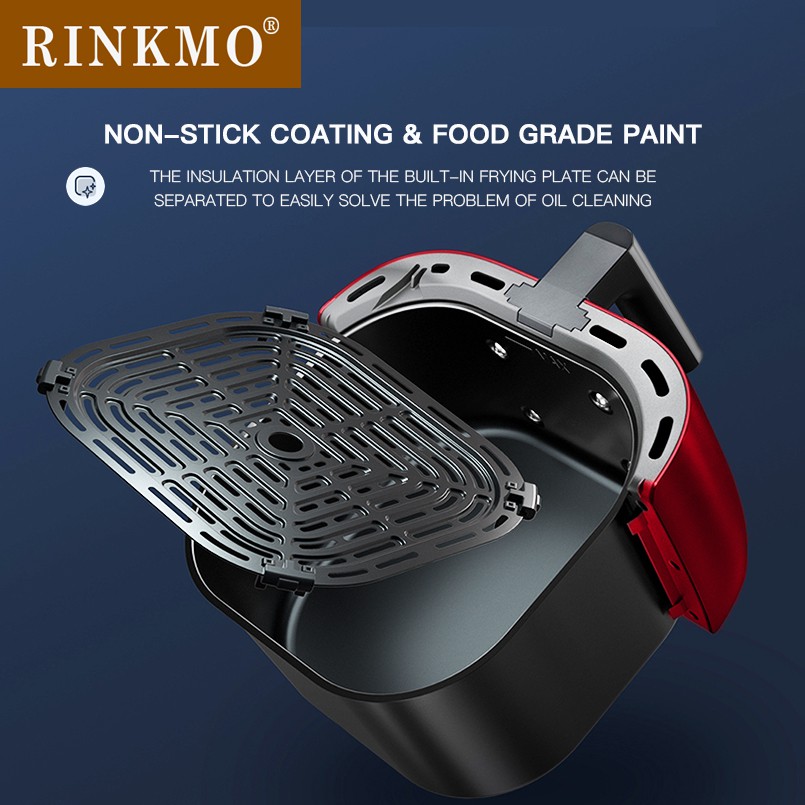 RINKMO Air Fryer BW-2012D Automatic Power-off Fryer Without Oil 5L Non ...