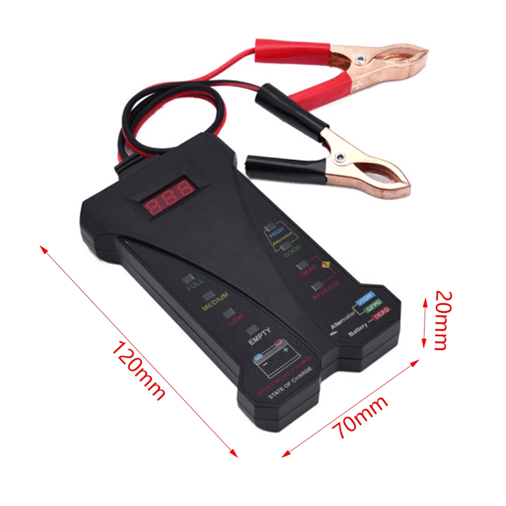 Analyzer Led Voltmeter Tool Sound Prompt Charging System Digital ...