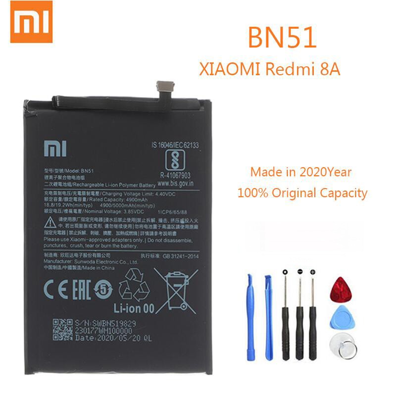 แบตเตอรี่ ทดแทนสำหรับ Xiaomi Redmi 8 Redmi 8A BN51 ของแท้แบตเตอรี่ ...