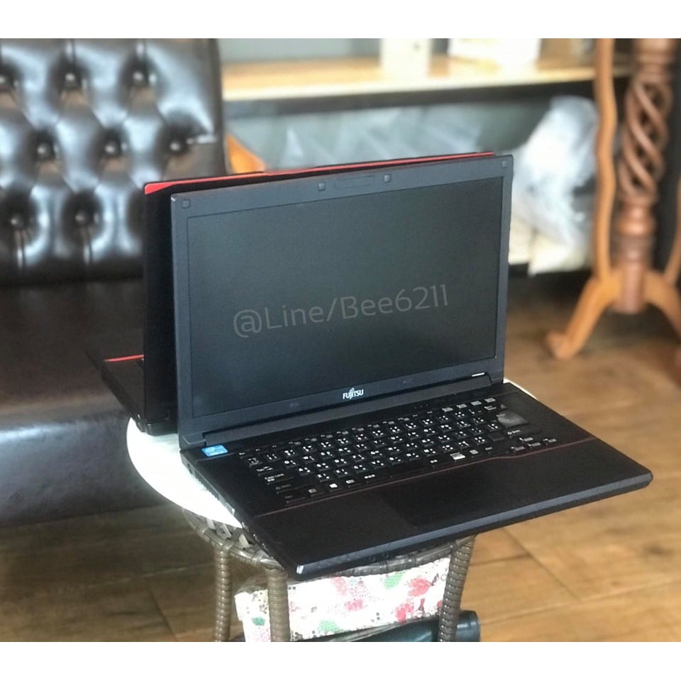 โน๊ตบุ๊ค มือสองสภาพดี โน๊ตบุ๊ค FUJITSU LIFEBOOK A553 Cpu intel Celeron ...