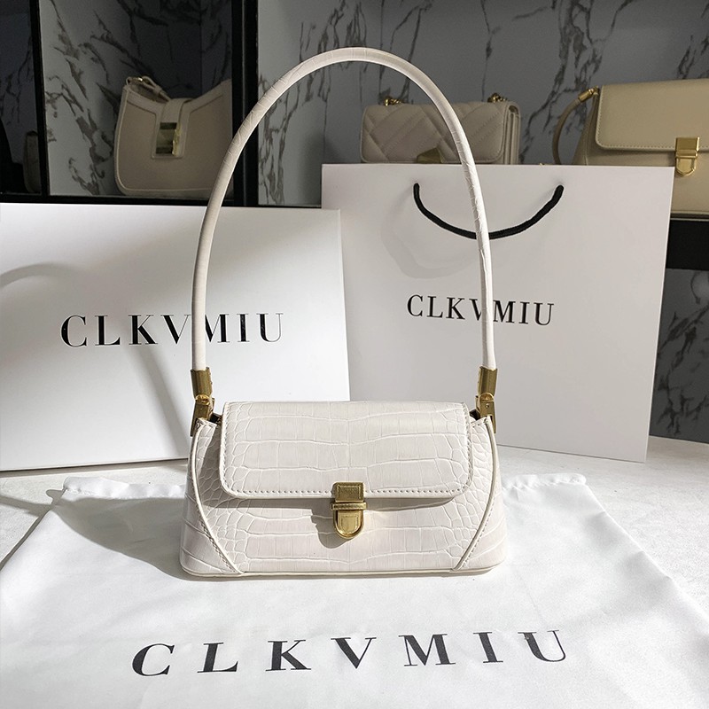 Small ck mini ฝรั่งเศสลายจระเข้ใต้วงแขนกระเป๋ากระเป๋าหญิง 2020 ใหม่ ...