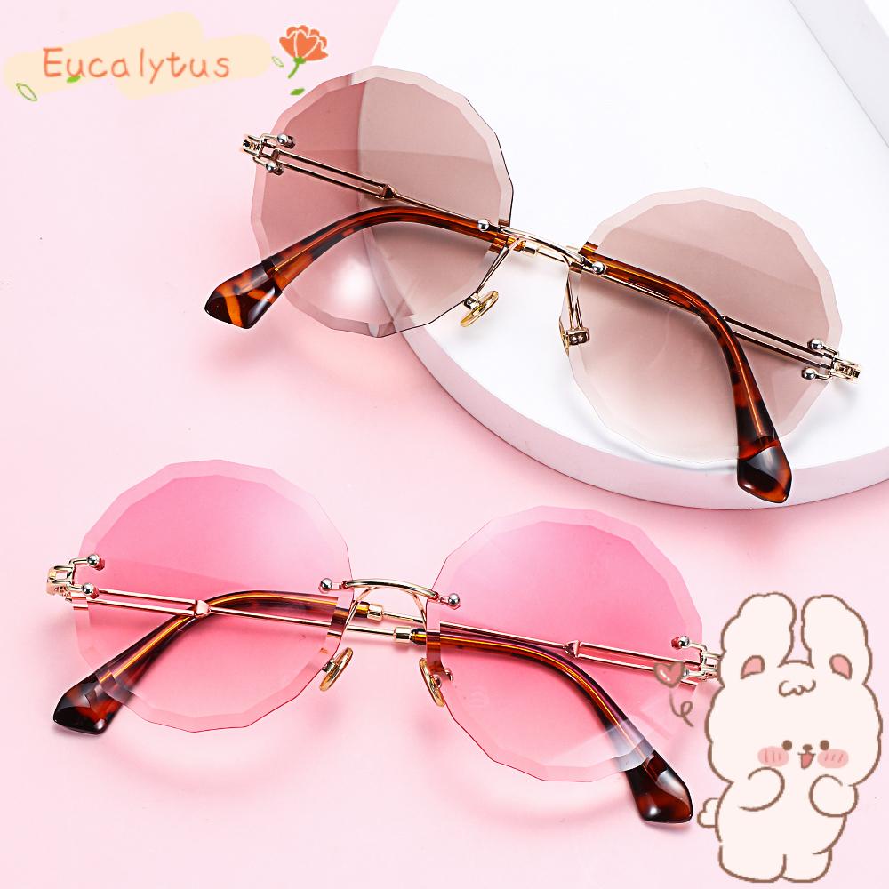 SMILE Tinted Shades UV400 Frameless Square Rimless Sunglasses for Women ...
