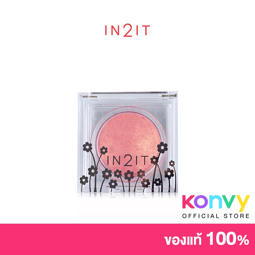 In2It Sheer Shimmer Blush 4g #SB10 Sakura Pearl. | Shopee Thailand