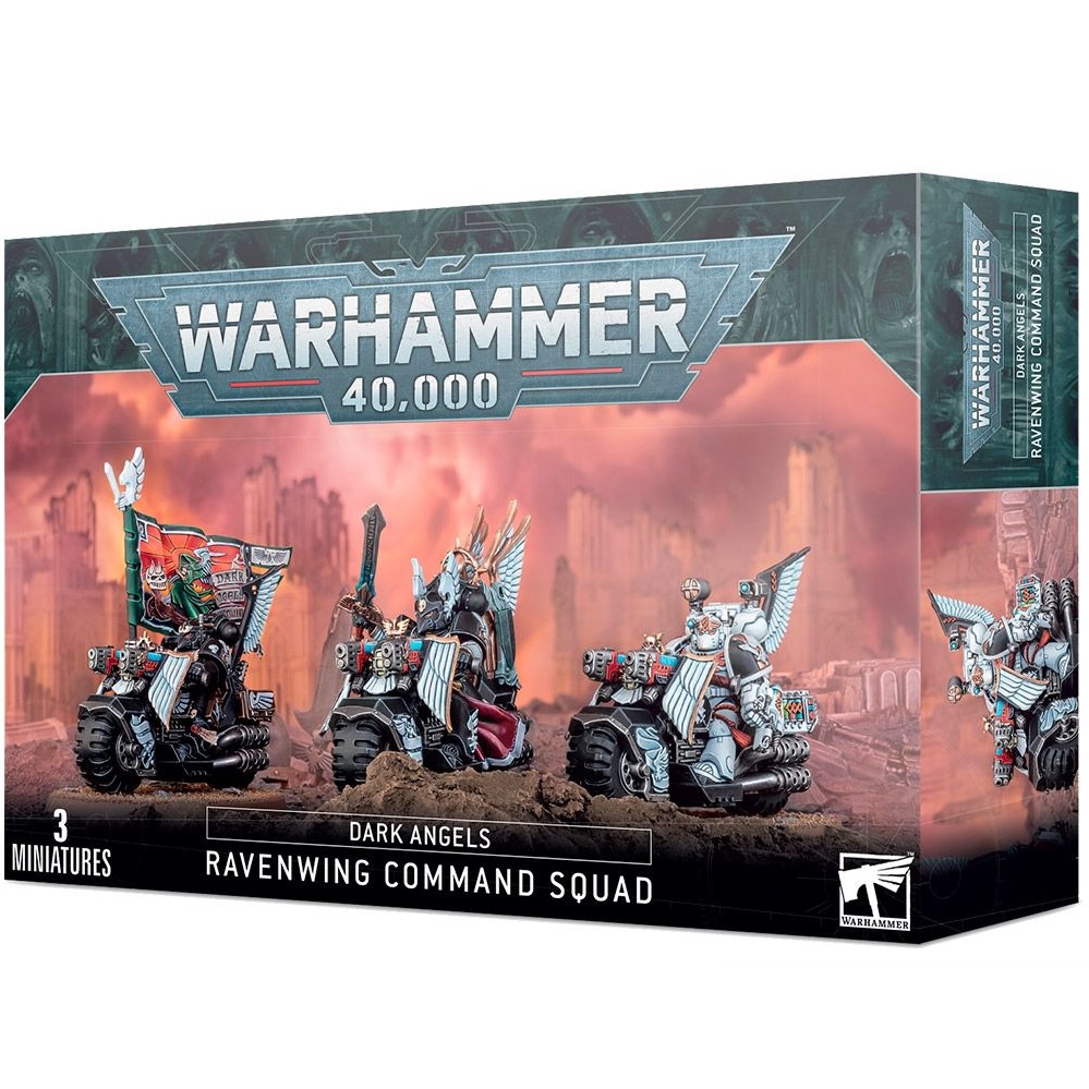 Dark Angels Ravenwing Command Squad Warhammer 40000 - magic.cauldron ...