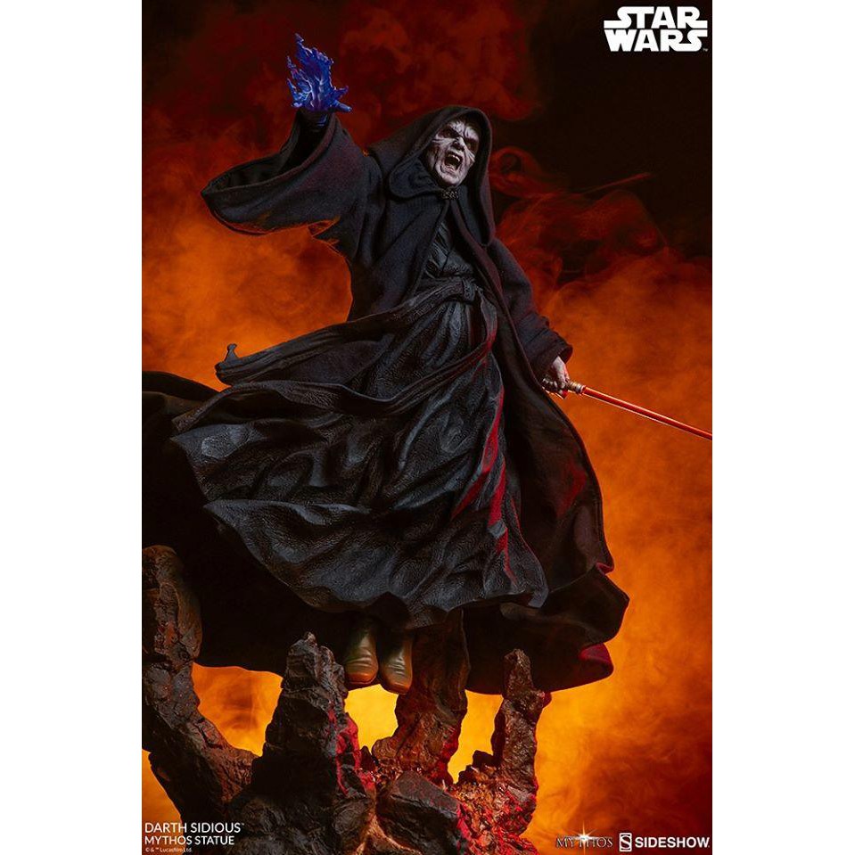 Star Wars Darth Sidious Mythos Statue by Sideshow Model Toy ...