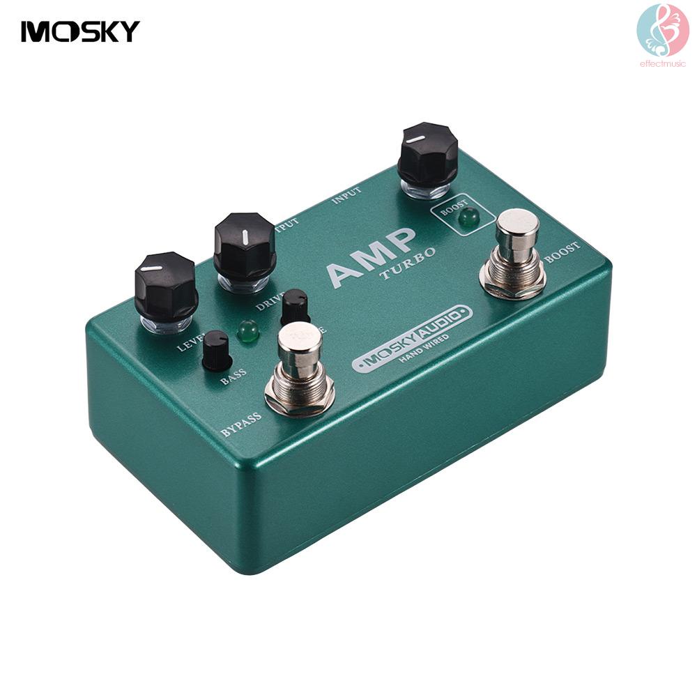 Mosky Amp Turbo 2-in-1 บูสกีตาร์เอฟเฟค เอฟเฟคกีตาร์ เอฟเฟคโลหะคลาสสิก ...