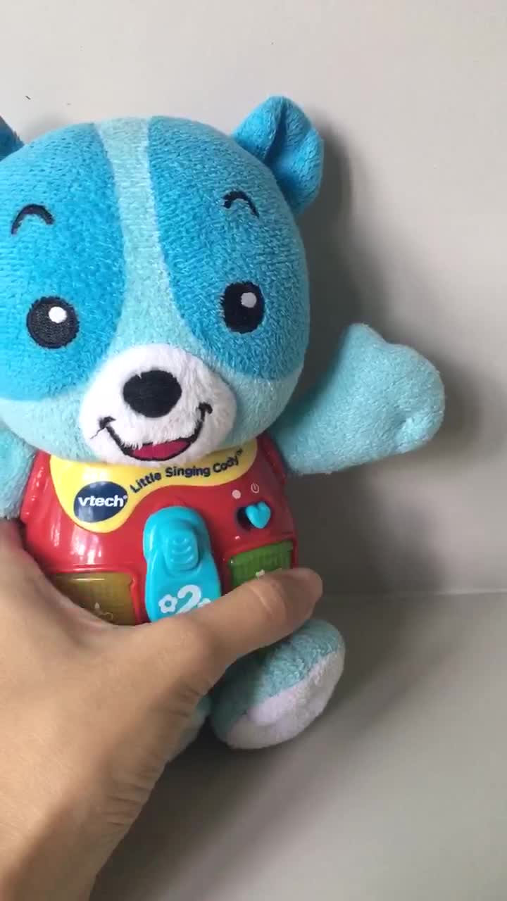 ตุ๊กตาหมีมือสอง vtech little singing cora | Shopee Thailand