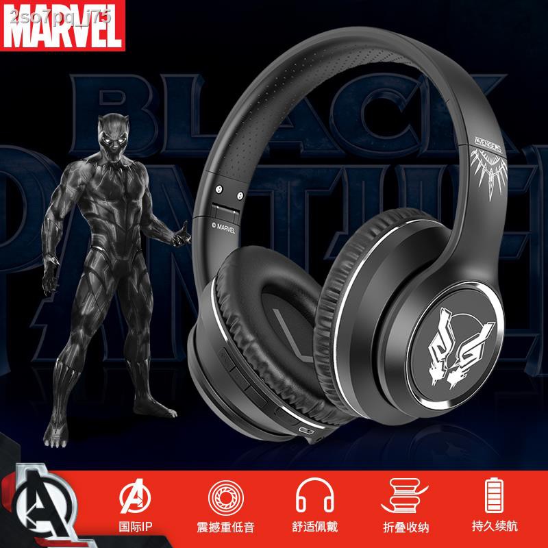 แฟชั่น Marvel Co-branded Iron Man Bluetooth Headset Headset Heavy Bass ...