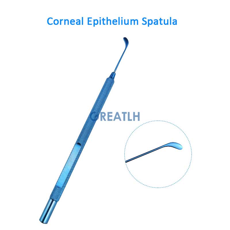 เครื่องมือผ่าตัด Titanium Castroviejo Corneal Scissors ophthalmic eye ...