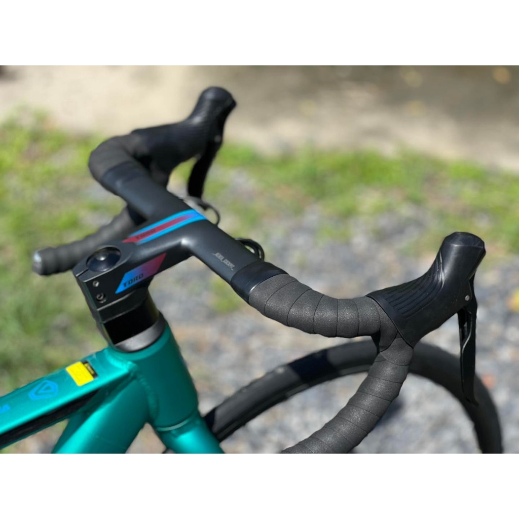 พร้อมของแถมเสือหมอบ JAVA RONDA Disc 18sp.แฮนด์ Integrated ทรง Aero (แถม ...