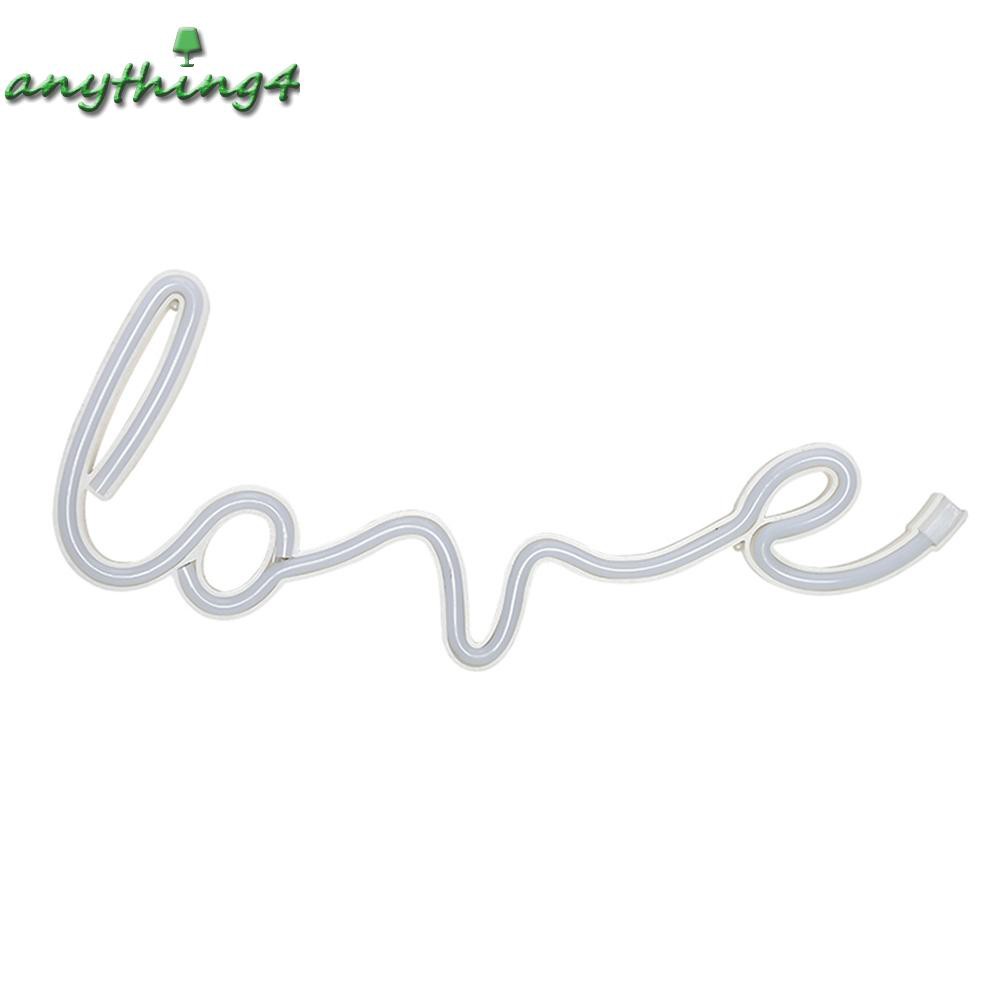 Cotton Light★ Creative LOVE Sign LED Neon Light USB/Battery Powered ...