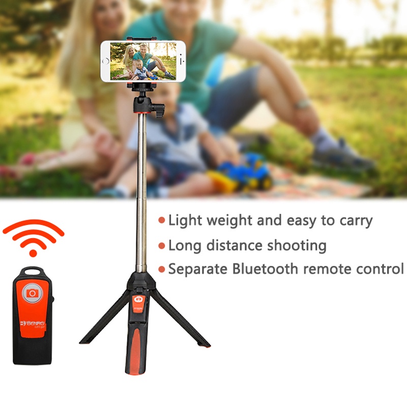 Portable Tripod Selfie Stick for Mobile Phone Photo Taking Live ...