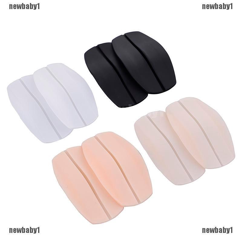 2X Soft silicone bra strap cushions holder non-slip shoulder pads ...