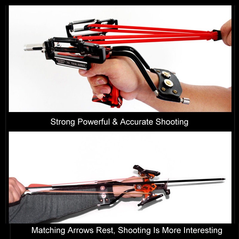 New Highquality Colorful Red/black Color Metal Fish Shooter Outdoor ...