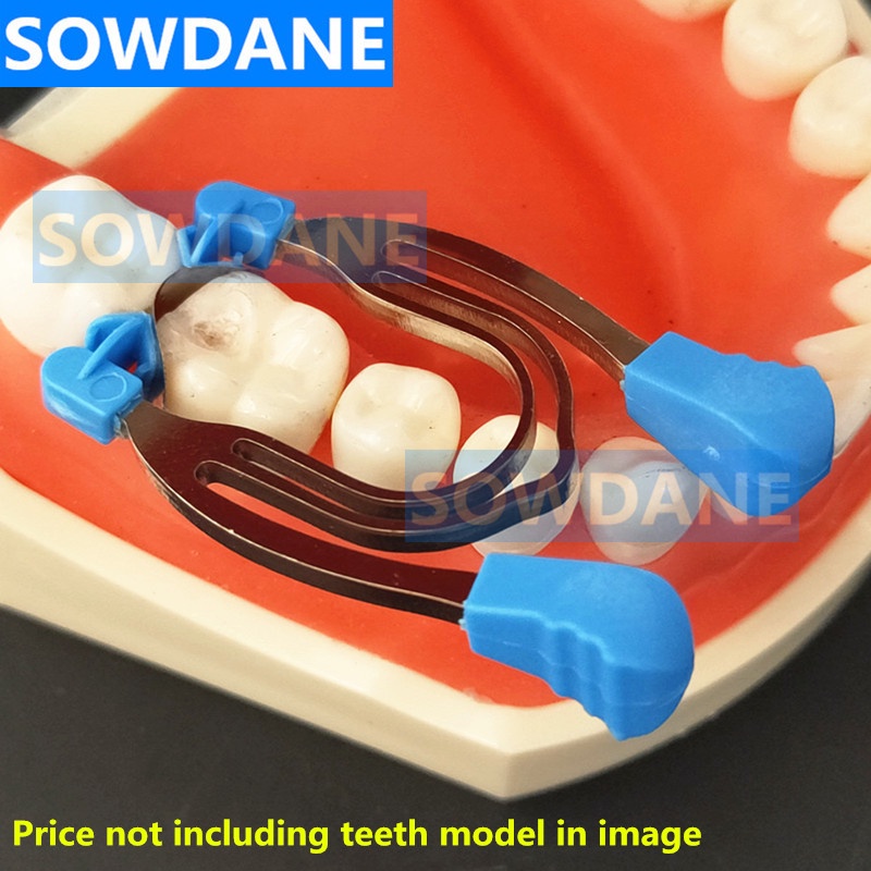 10 Sets Dental Matrice Clamp Sectional Contoured Matrix Clip Forming ...