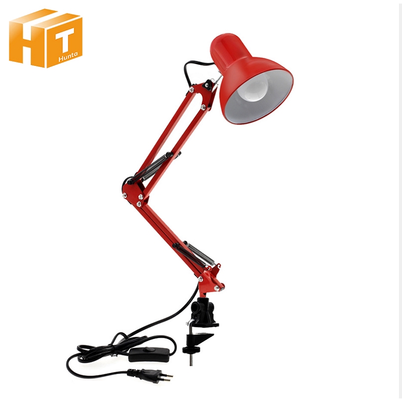 Reading lamp Adjustable Table lamps Flexible E27 Desk Light - hunta.th ...