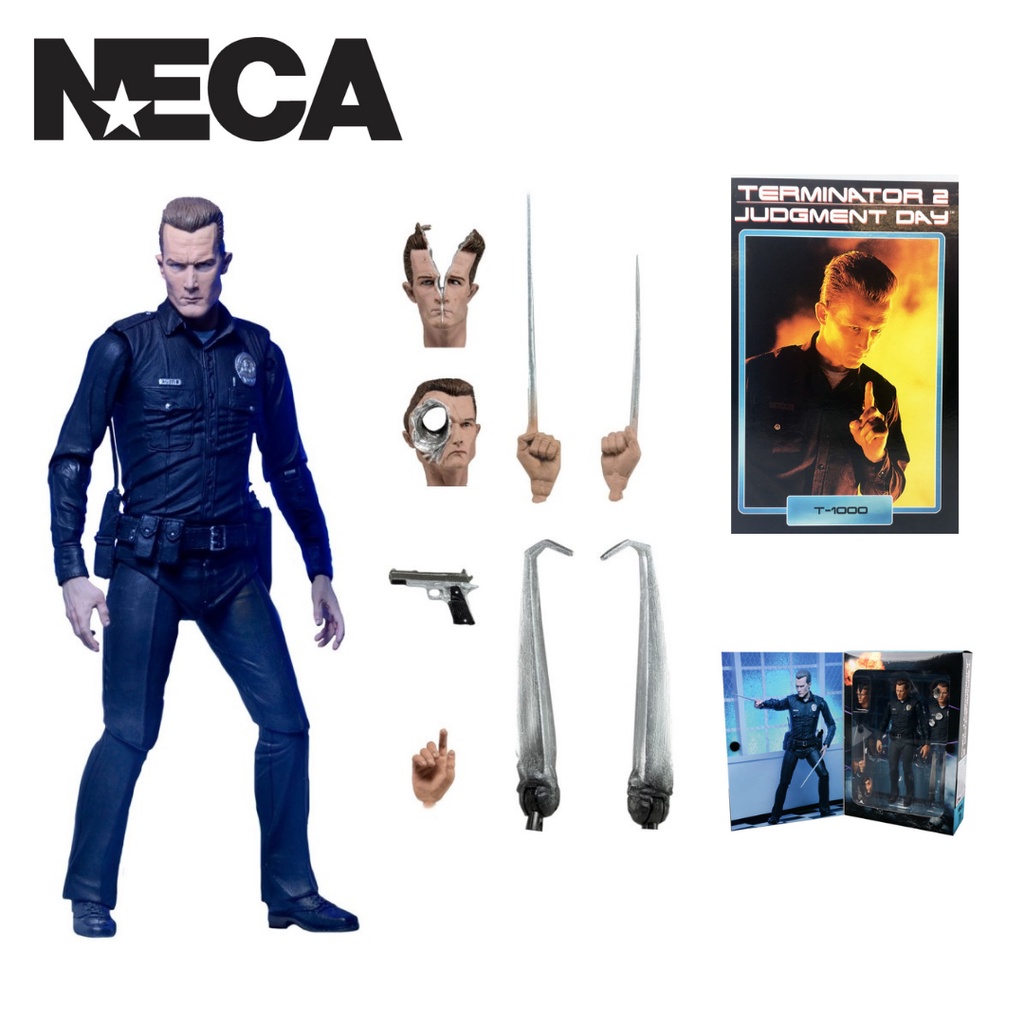 (SOLD-OUT) NECA Terminator 2 - Ultimate T-1000 Figure | Shopee Thailand