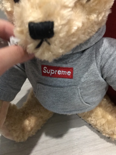 Supreme Teddy bear ตัวใหญ่มากสูง 30cm พร้อมส่งตัวเดียวค่ะ ...