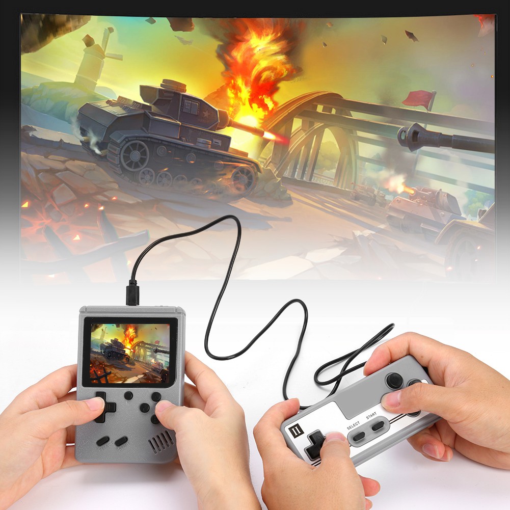 เกมคอนโซลRetro Electronic Game Console Handheld Game ortable Handheld ...