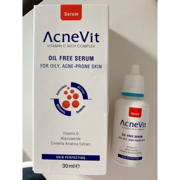 AcneVit oil free serum 30 ml | Shopee Thailand