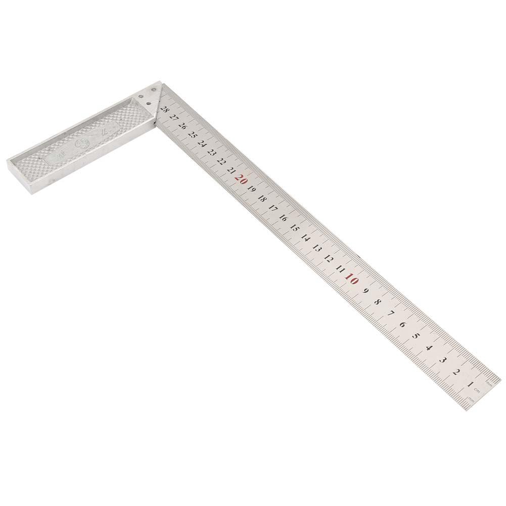 8in Ruler Straightedge Straight Angle / 30cm Degree 90 Alloy Right ...
