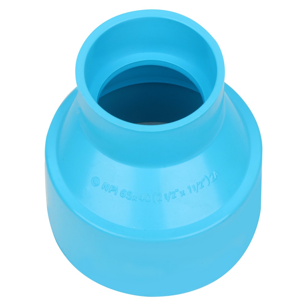 ท่อประปา ข้อต่อ ท่อน้ำ ท่อPVC ข้อต่อตรงลด-บาง SCG 2 1/2"x1 1/2" สีฟ้า ...