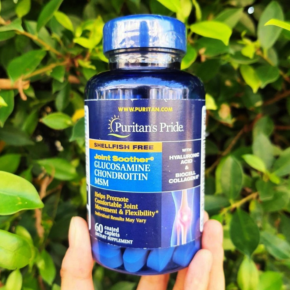 Puritans Pride Triple Strength Joint Soother Glucosamine Boswellia ...